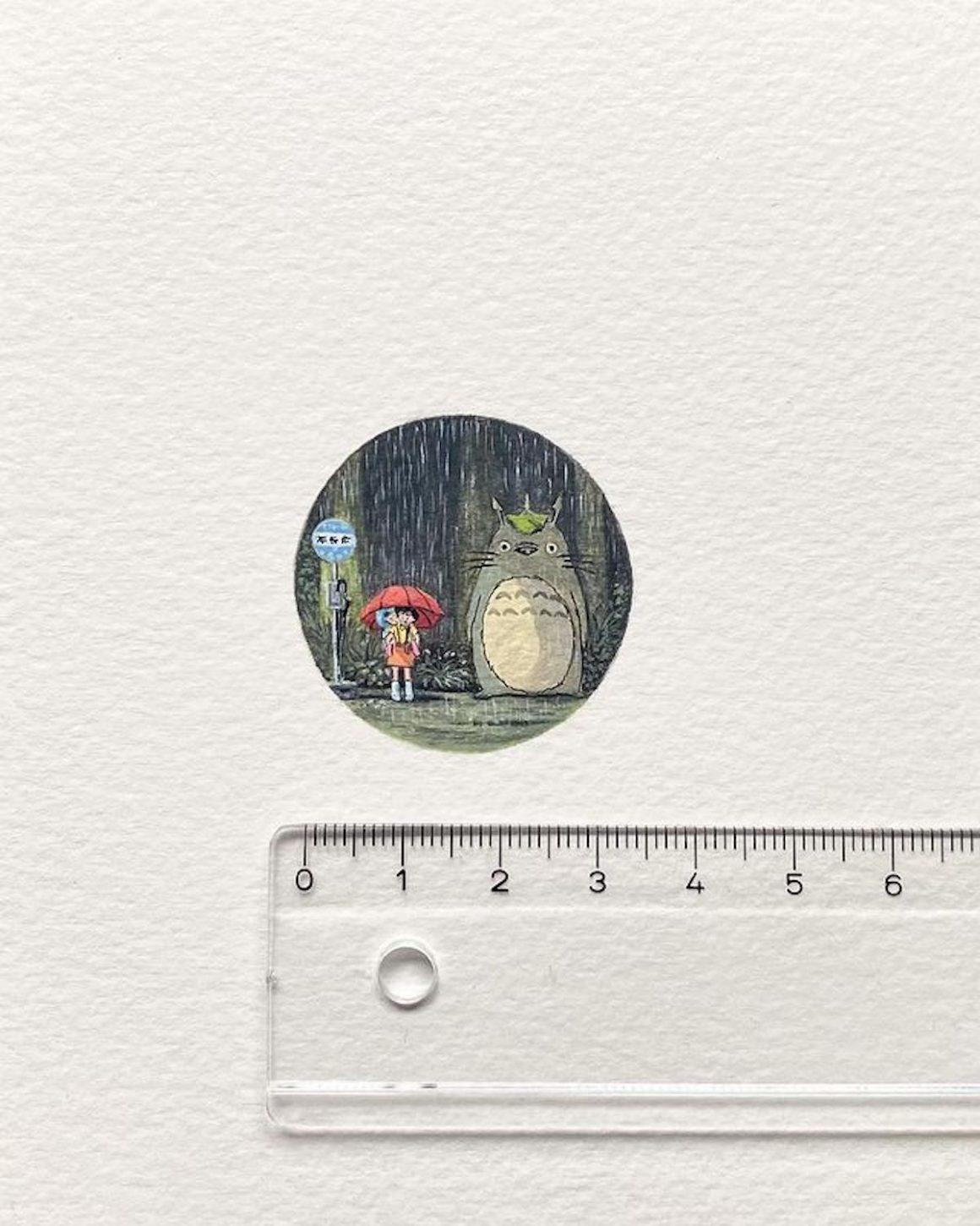 Les adorables aquarelles miniatures (et millimétrées) de Suria Prabha