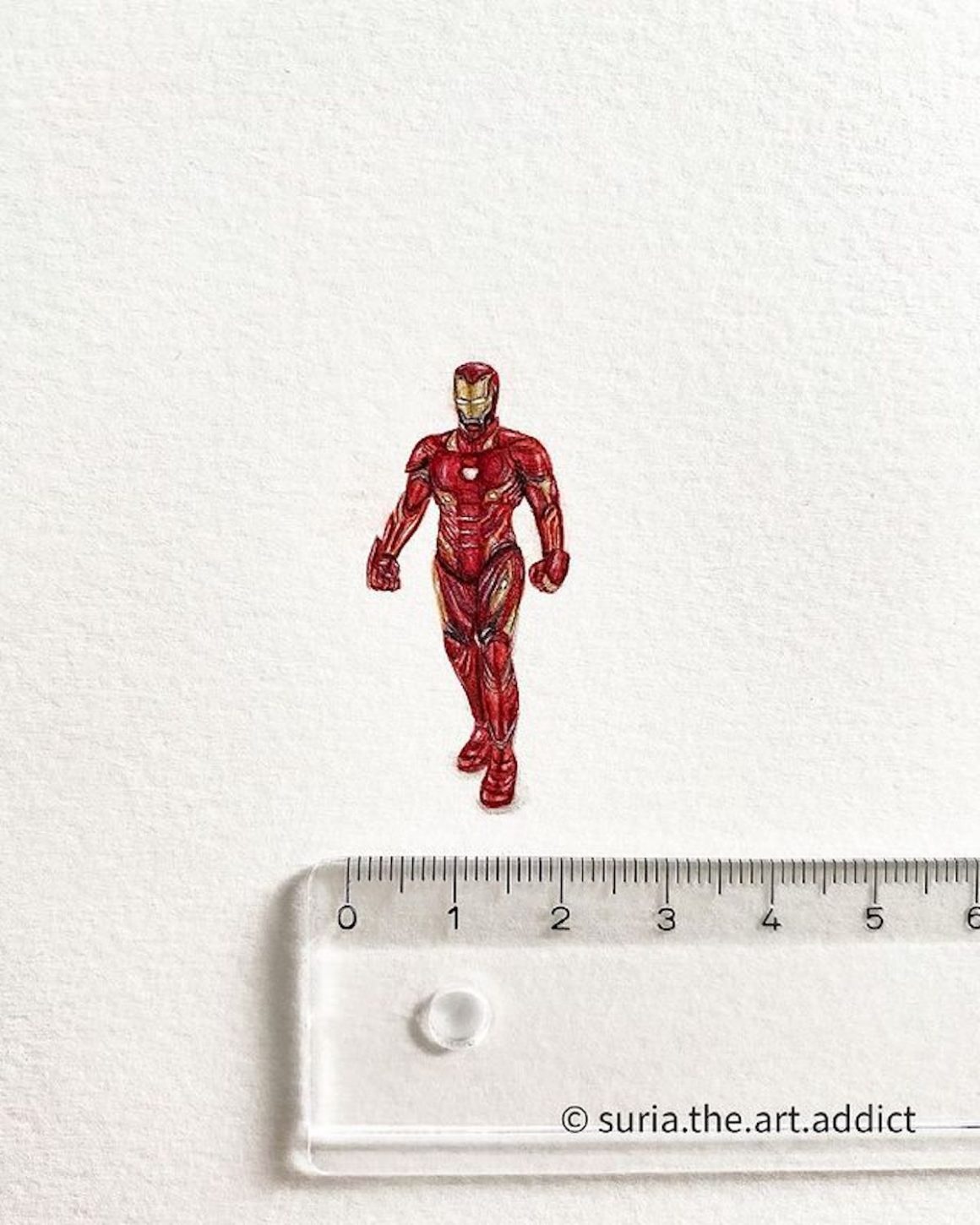 Les adorables aquarelles miniatures (et millimétrées) de Suria Prabha