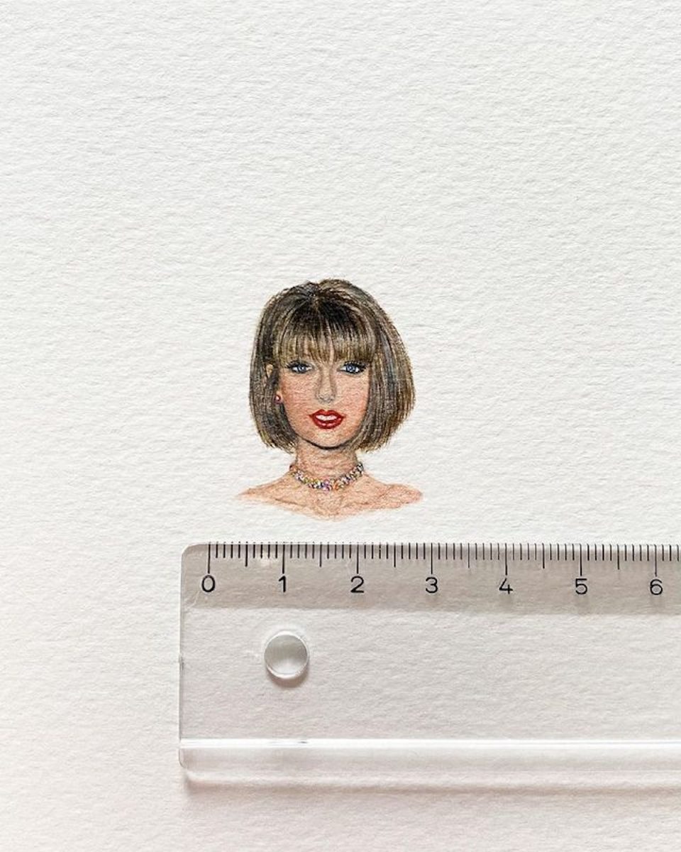 Les adorables aquarelles miniatures (et millimétrées) de Suria Prabha