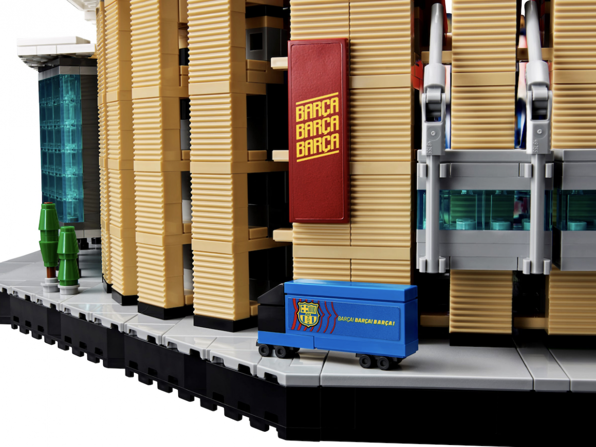 LEGO commercialise le stade du Camp Nou pour les fans du FC Barcelone ...