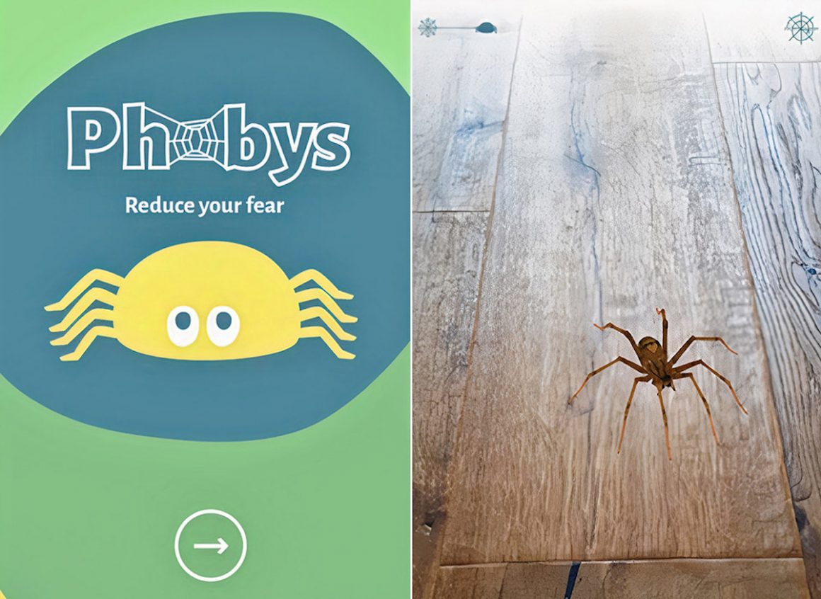 Phobys : l'app qui veut guérir votre phobie des araignées avec la réalité augmentée - Creapills