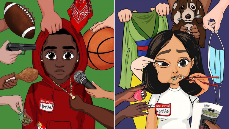 Les préjugés mis en images par la jeune illustratrice Anne Castro ...