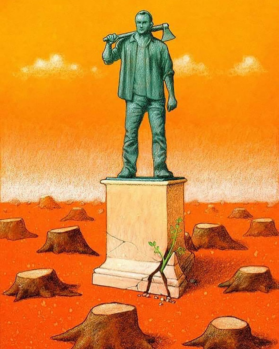 Les brillantes illustrations créatives et satiriques de Pawel Kuczynski