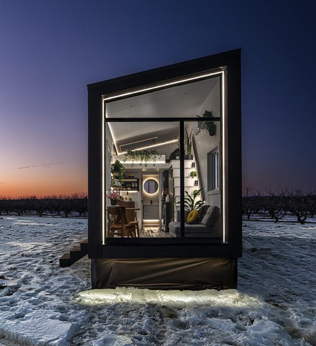 Luna : une adorable tiny house design et toute équipée de 24 m² - Creapills