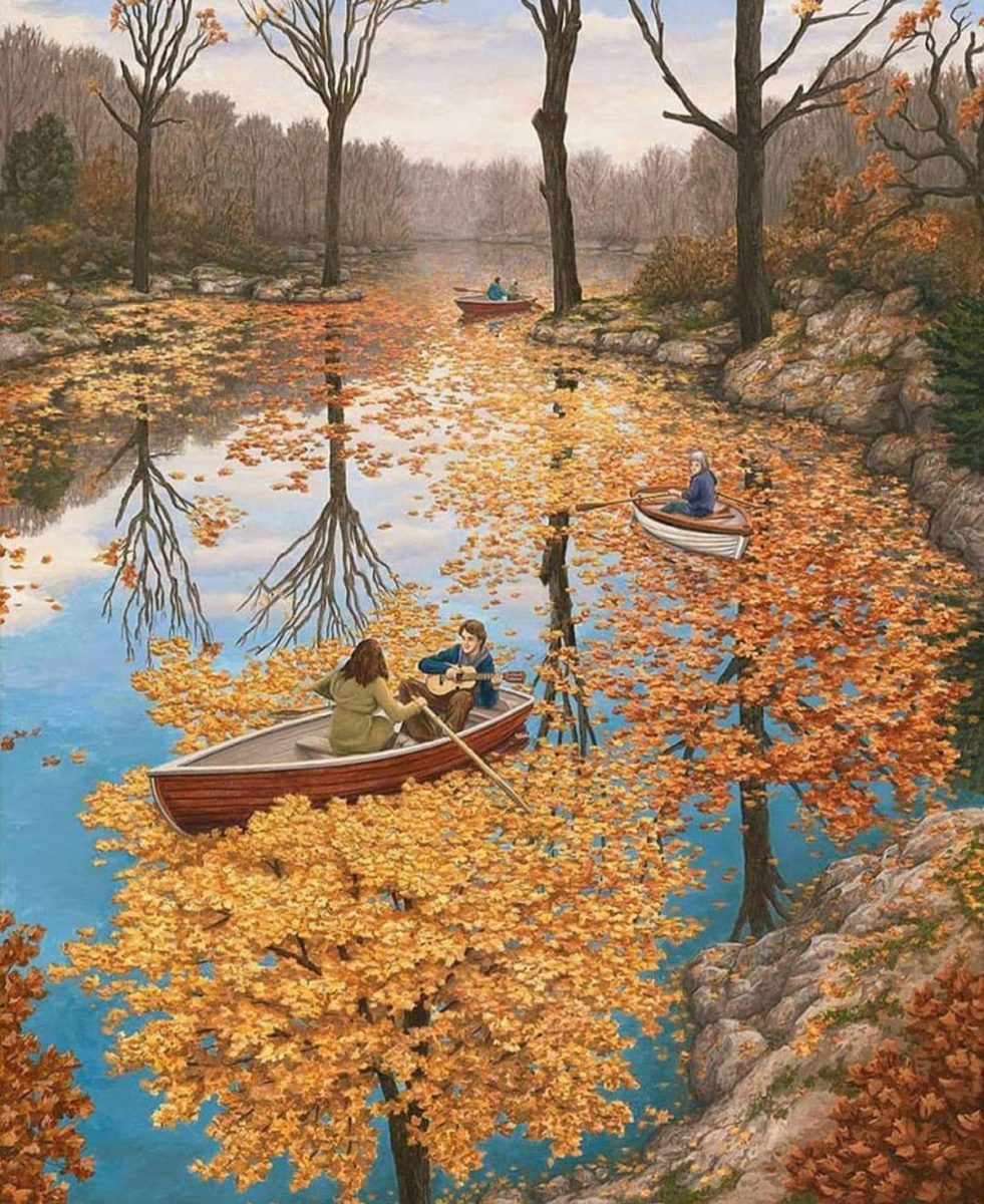 30 peintures fascinantes de Rob Gonsalves qui jouent avec votre perception