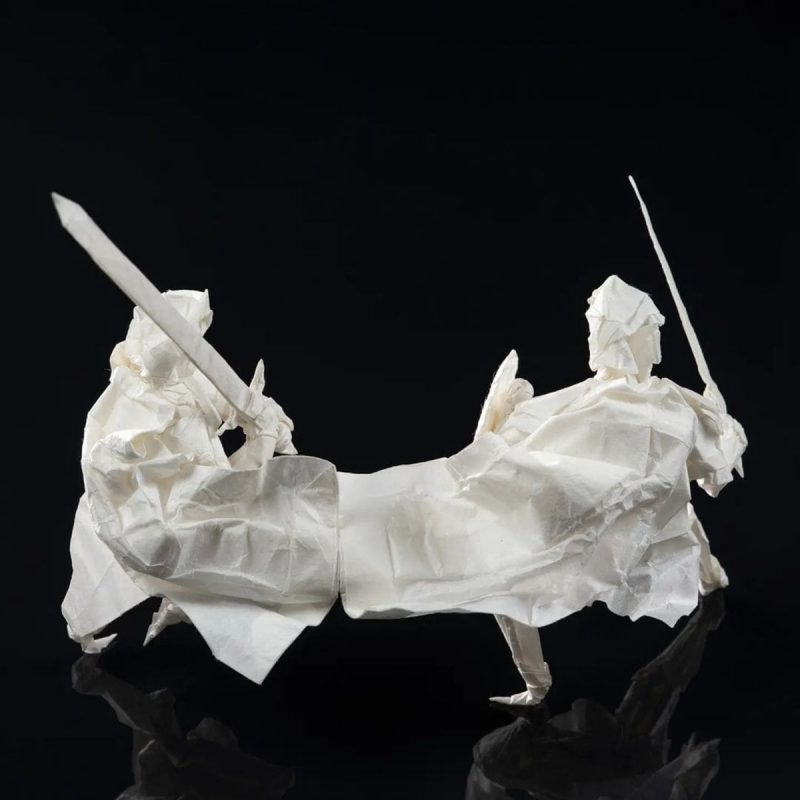 1 feuille et 109 heures de pliages : voici l'origami le plus complexe ...