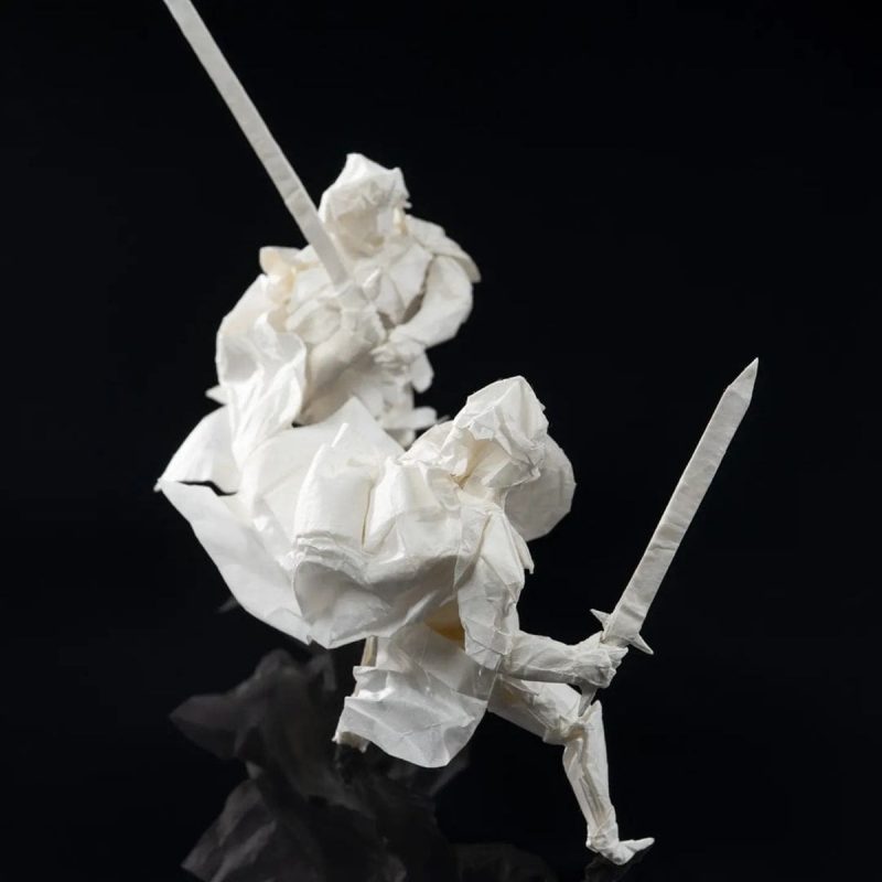 1 feuille et 109 heures de pliages : voici l'origami le plus complexe ...