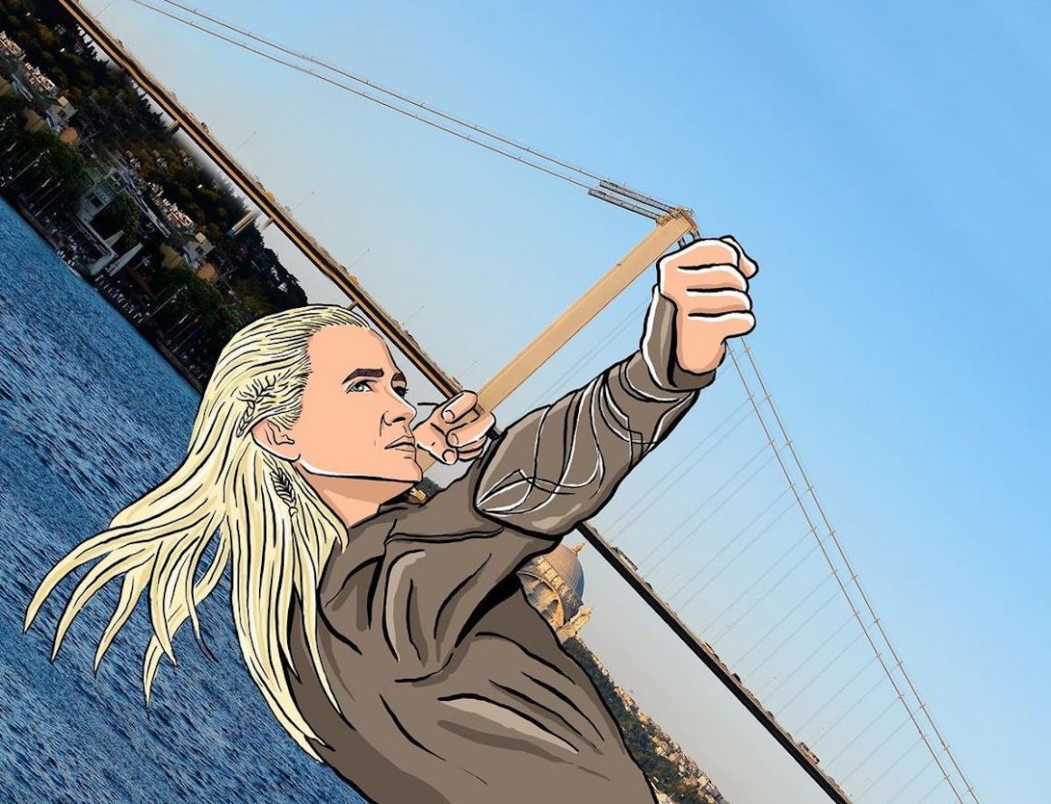 Robin Yayla détourne ses photos de voyage avec des illustrations créatives