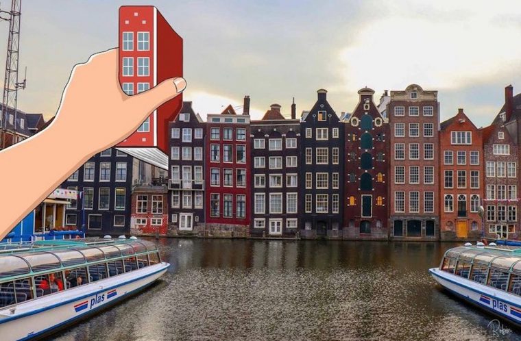 Robin Yayla détourne ses photos de voyage avec des illustrations créatives