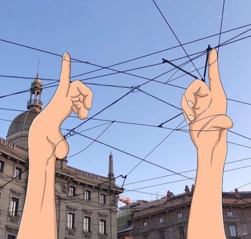 Robin Yayla détourne ses photos de voyage avec des illustrations créatives