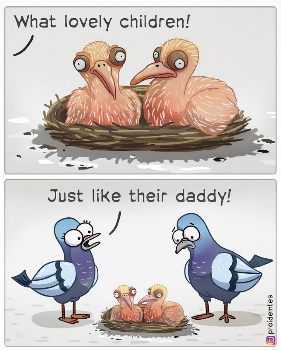 20 mini BD humoristiques pleines de sarcasme de l'illustrateur Proidemtes