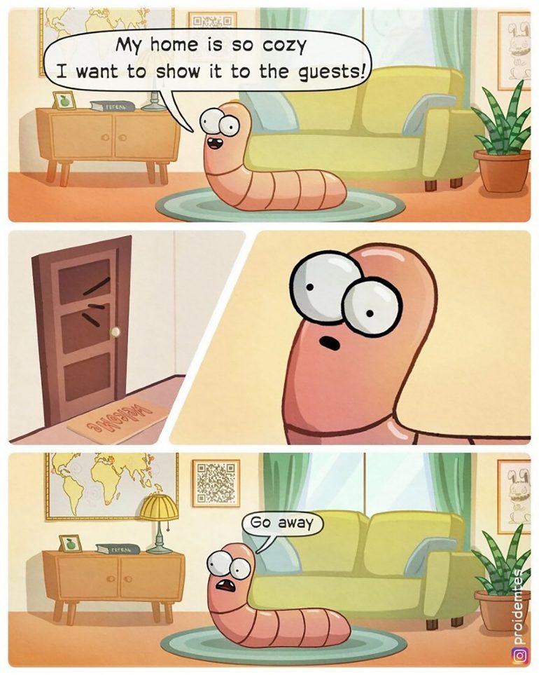 20 mini BD humoristiques pleines de sarcasme de l'illustrateur Proidemtes