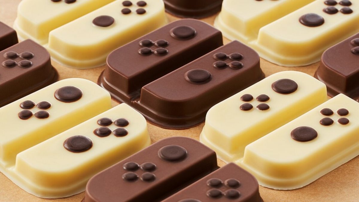 Nintendo dévoile des chocolats parfaits pour les amoureux de Switch