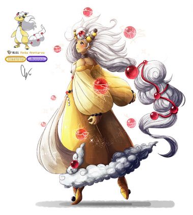 L’artiste Frosty imagine les Pokémon comme s'ils étaient des humains ...