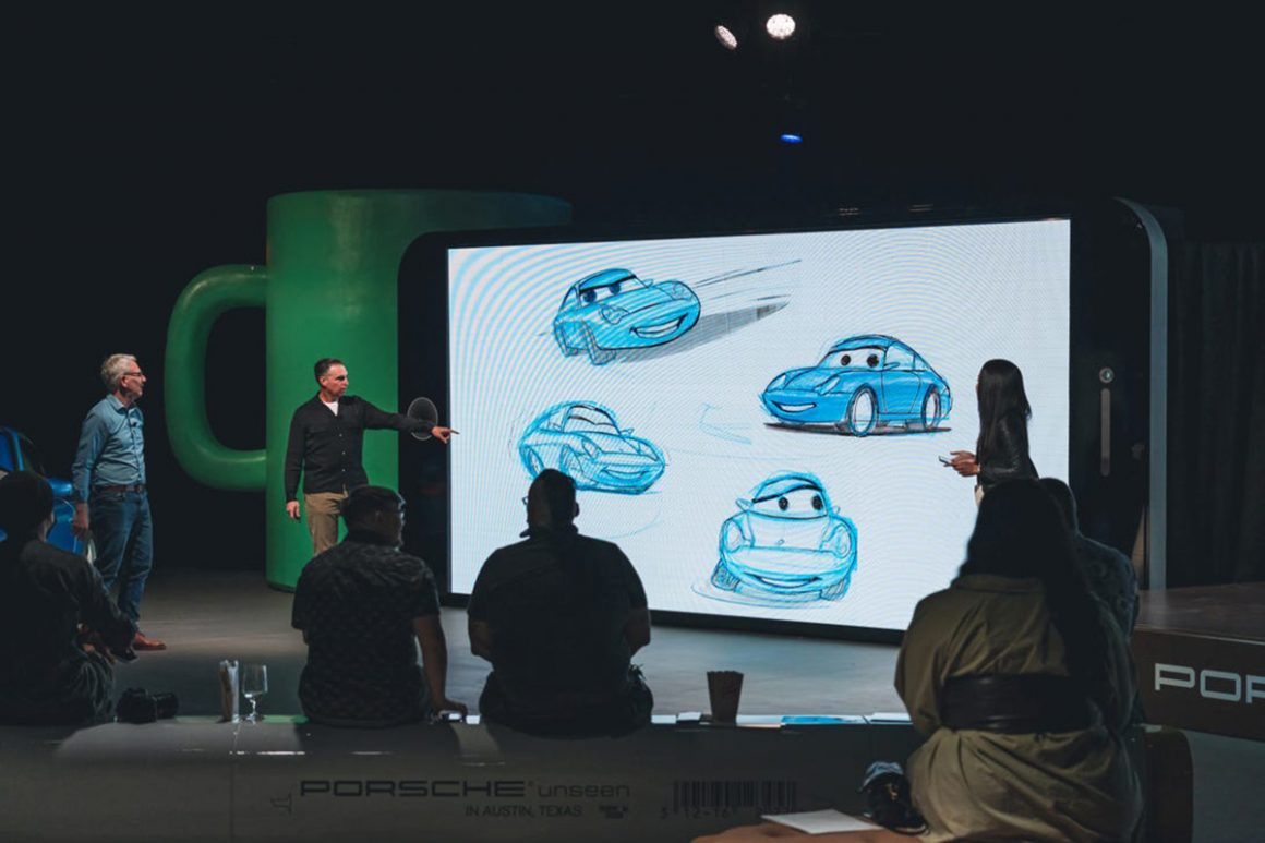 Porsche et Pixar recréent la voiture Sally Carrera du film Cars... en ...