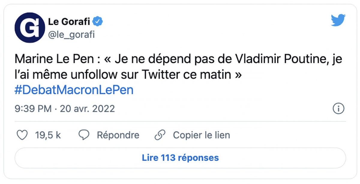 Les 20 meilleurs tweets créatifs du débat du second tour de la ...