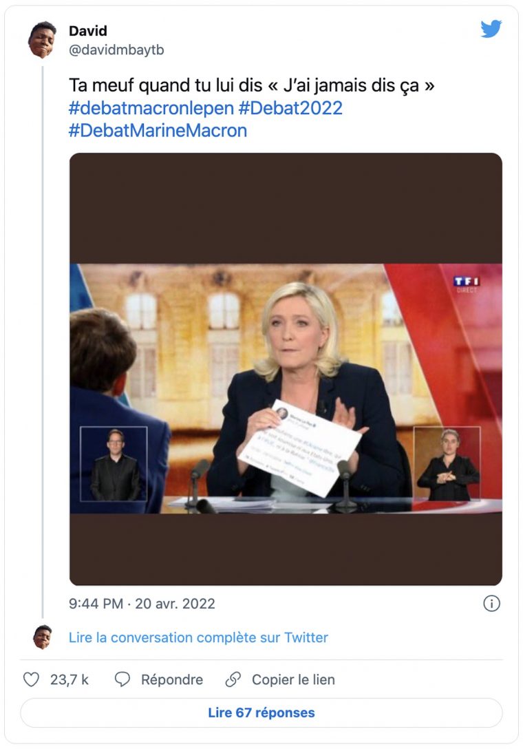 Les 20 meilleurs tweets créatifs du débat du second tour de la ...