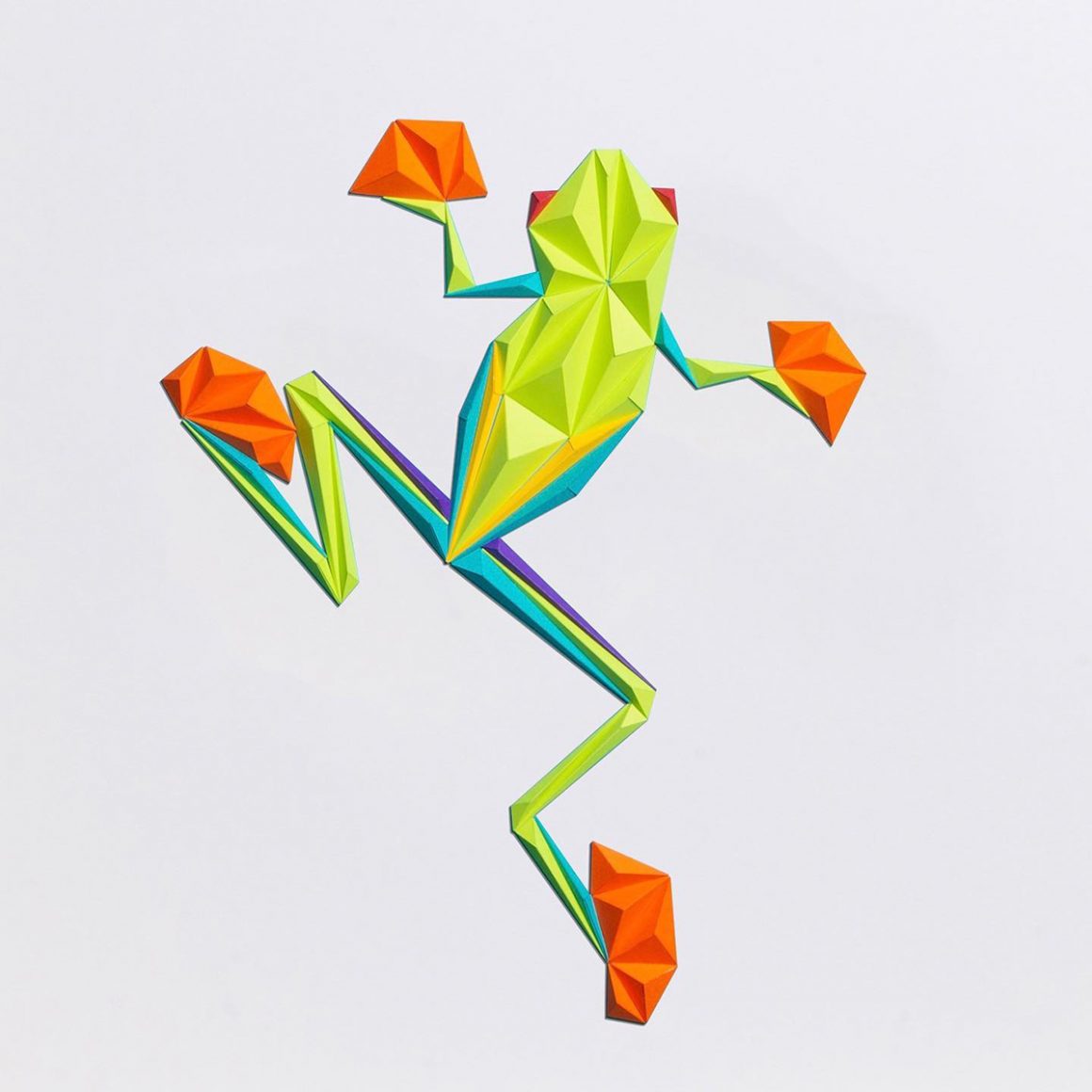 L’artiste Paperpan crée d’impressionnants origamis avec des feuilles ...