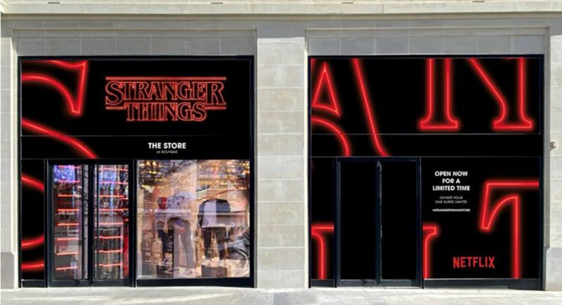 À Paris, Netflix ouvre un pop-up store Stranger Things pour les fans de ...