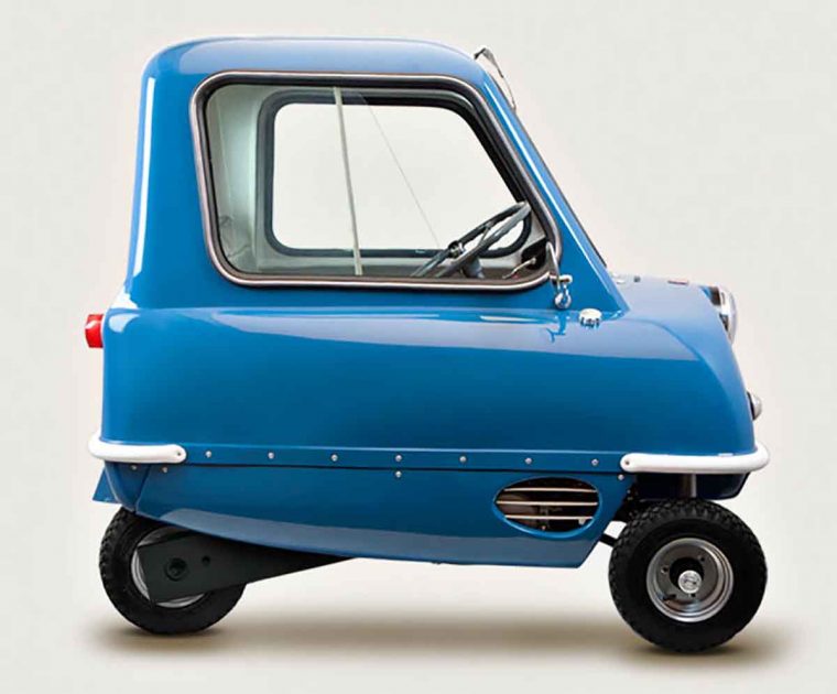 Peel P50 : la plus petite voiture du monde livrée en kit à monter soi-même