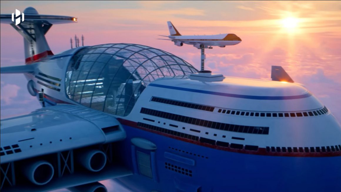 Sky Cruise : le concept fou d’avion-hôtel de 5000 passagers qui n ...