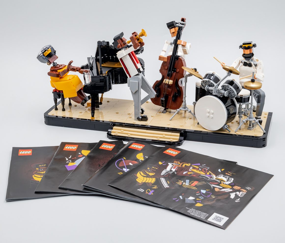 LEGO dévoile un quartet de jazz pour les amoureux de musique