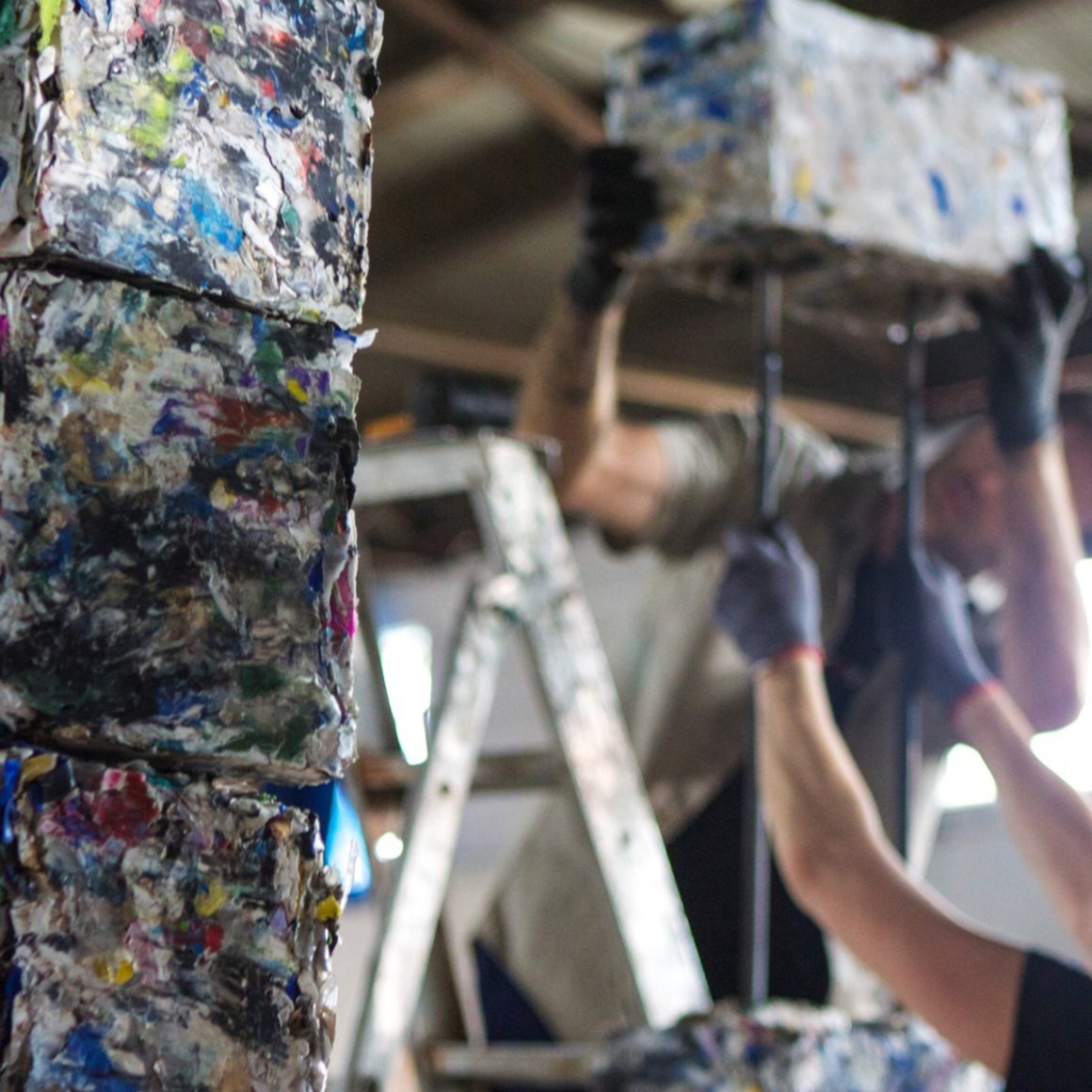 ByFusion : des briques fabriquées avec des déchets plastiques non ...