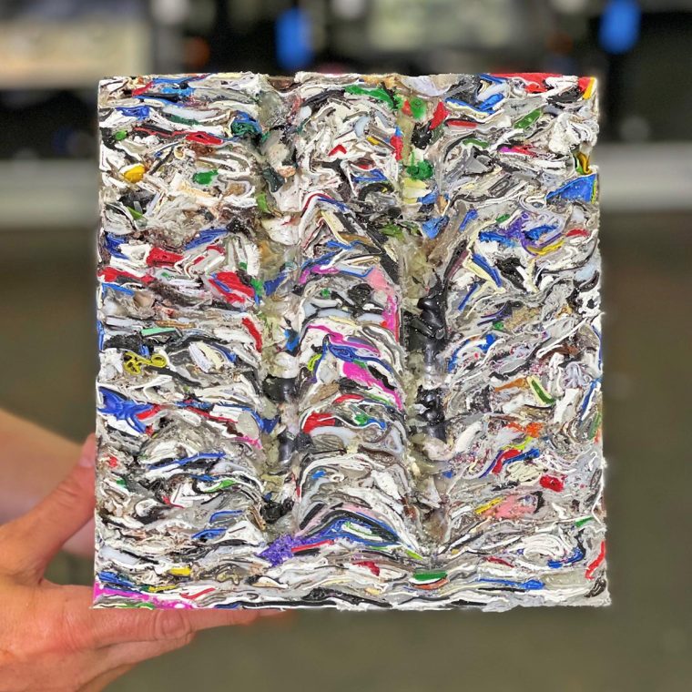 ByFusion : des briques fabriquées avec des déchets plastiques non ...