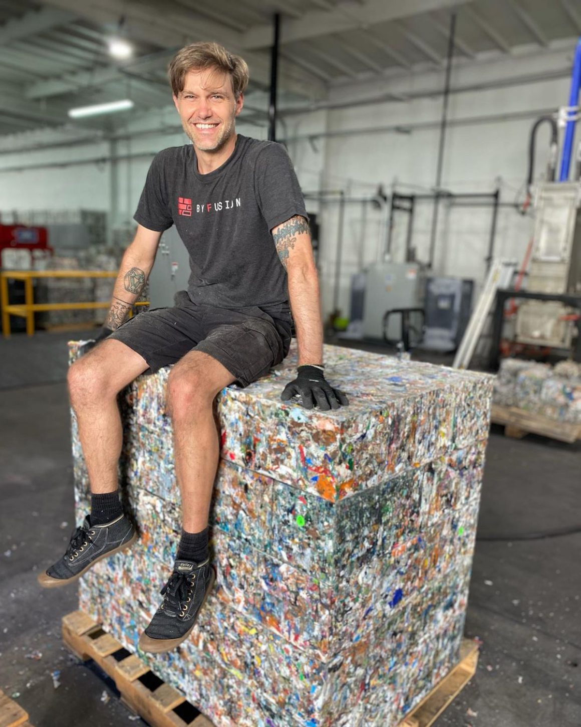 ByFusion : des briques fabriquées avec des déchets plastiques non ...