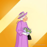 30 illustrations touchantes en hommage à la reine d'Angleterre ...