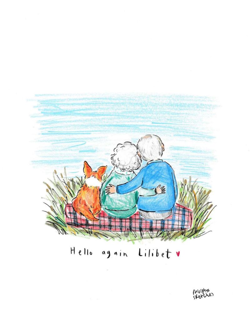 30 illustrations touchantes en hommage à la reine d'Angleterre ...