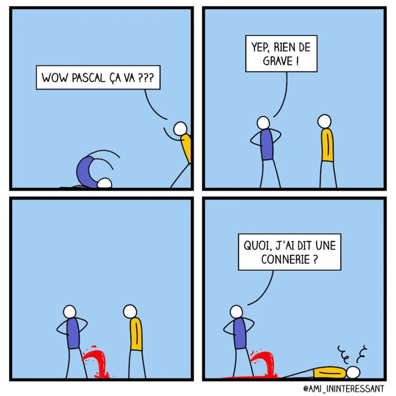 25 mini BD minimalistes à l’humour noir de l’illustrateur Ami Inintéressant