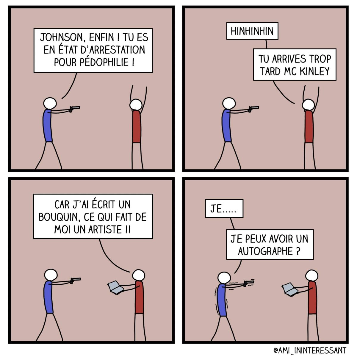 25 mini BD minimalistes à l’humour noir de l’illustrateur Ami ...