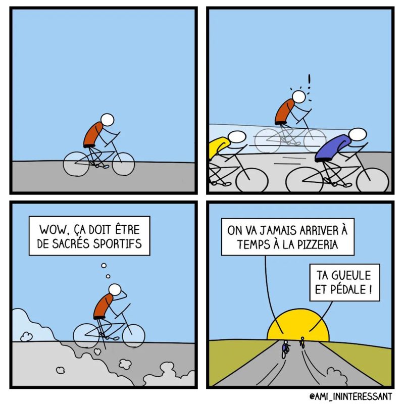 25 mini BD minimalistes à l’humour noir de l’illustrateur Ami Inintéressant