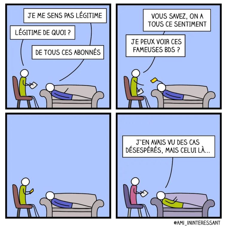 25 mini BD minimalistes à l’humour noir de l’illustrateur Ami Inintéressant