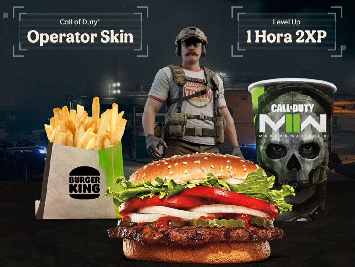 Burger King offre des skins spéciaux pour la sortie du jeu vidéo Modern ...