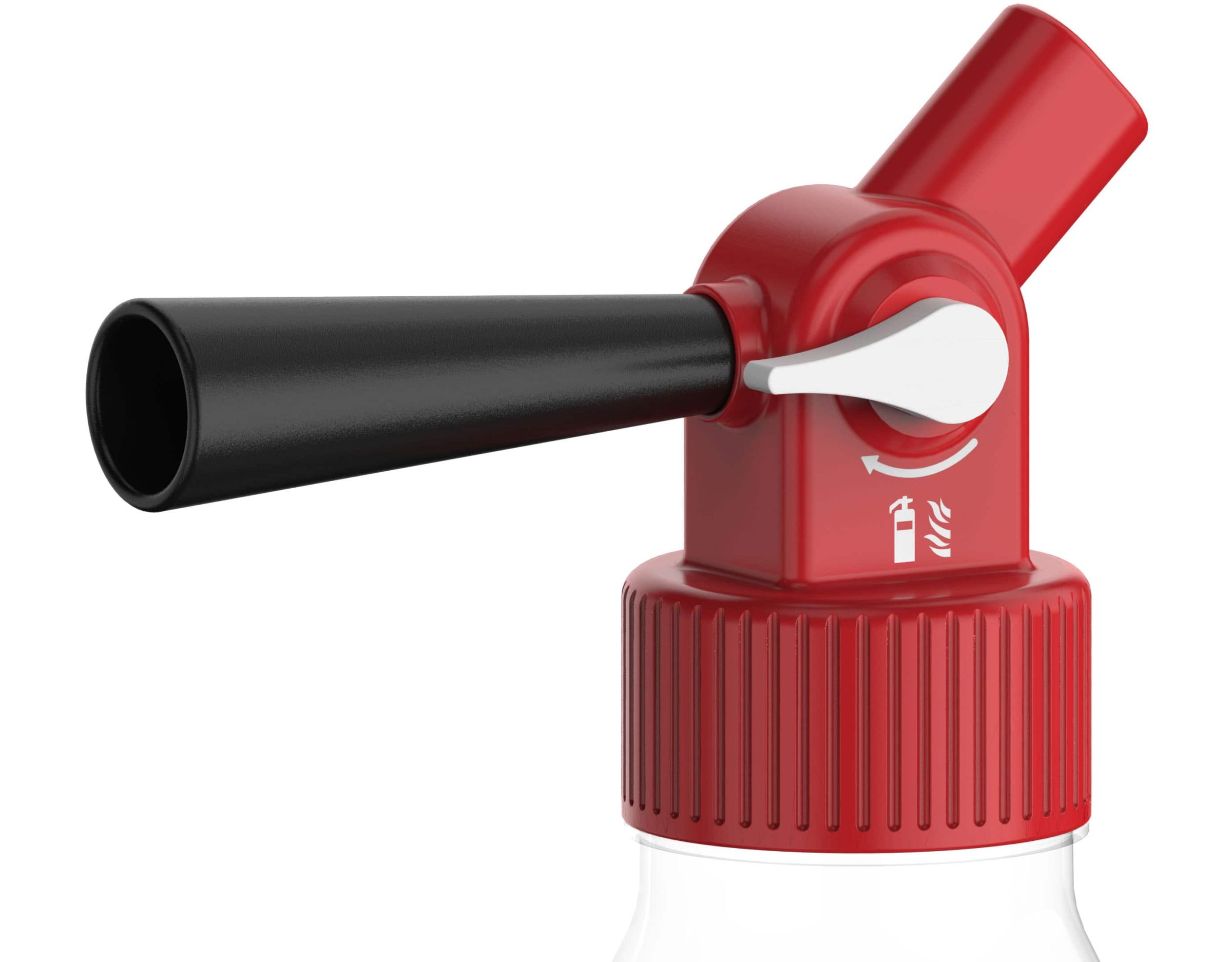 Un embout pour transformer n’importe quelle bouteille en extincteur