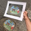 Il reproduit des tableaux célèbres en mosaïque pour combler les nids-de ...
