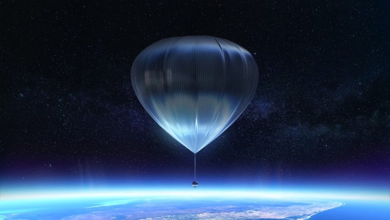 Cette montgolfière s’élève à 31 km pour vous faire voyager dans l ...
