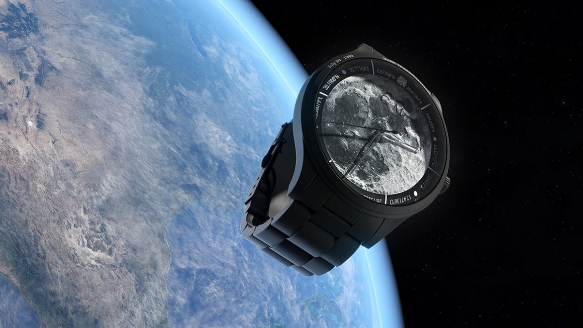 Cet horloger dévoile une montre contenant un véritable fragment de Lune ...