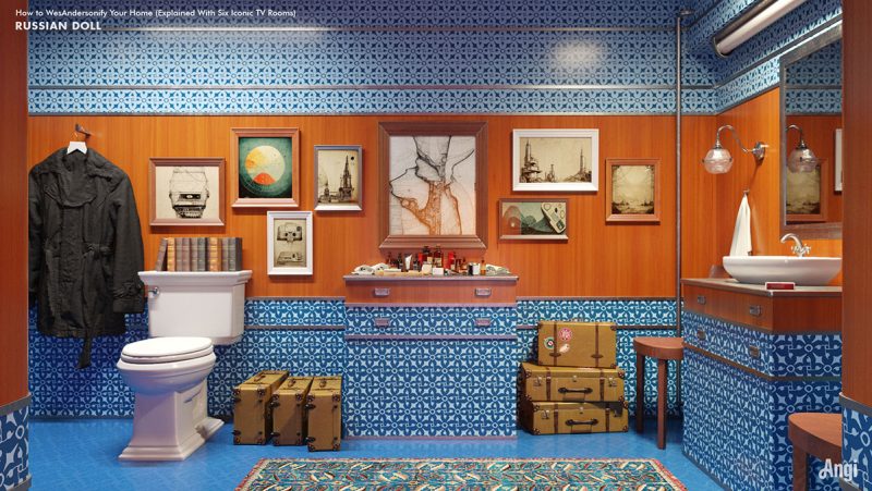 Les pièces des séries culte adaptées selon le style de Wes Anderson ...