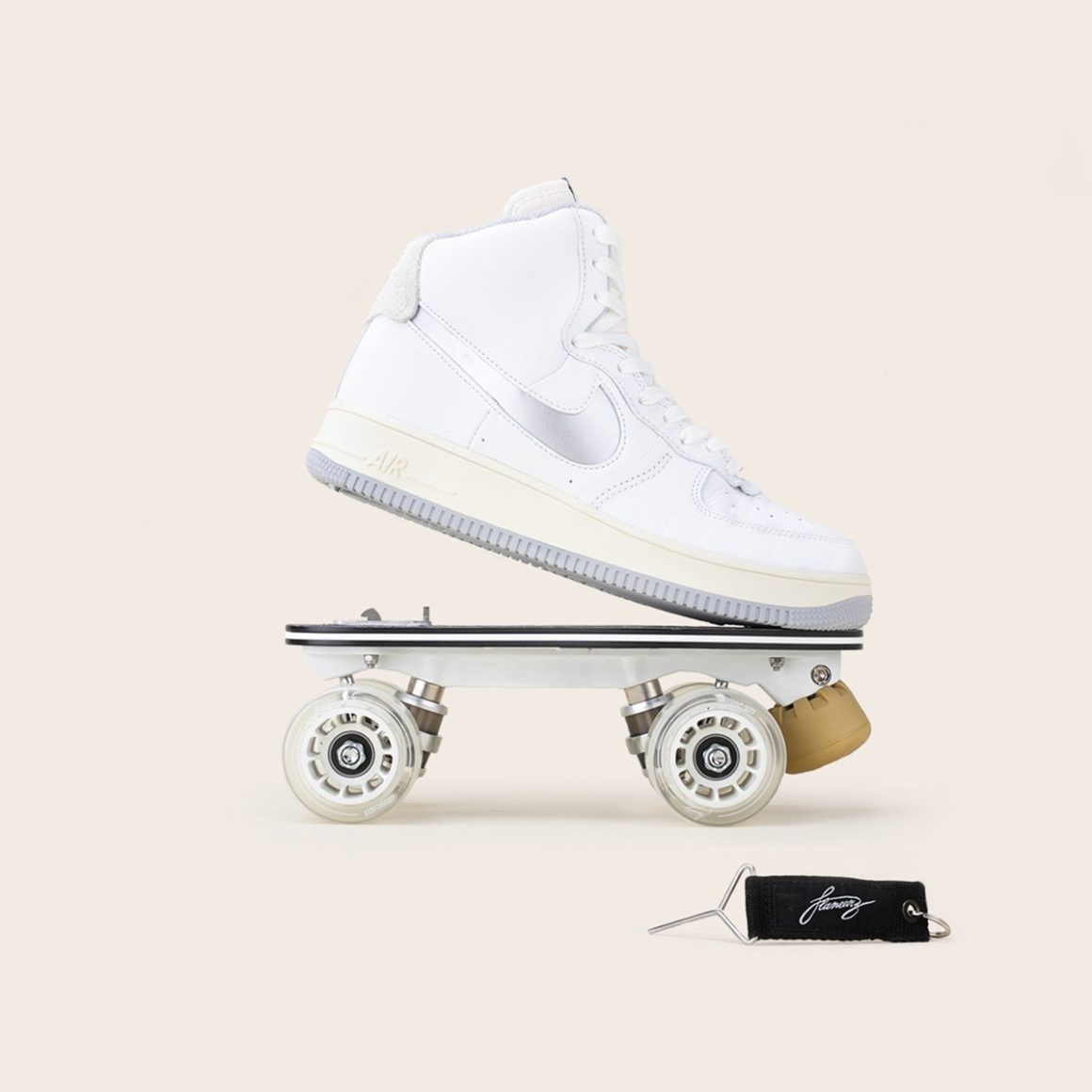 Des rollers détachables en un clic qui s’adaptent à toutes les chaussures