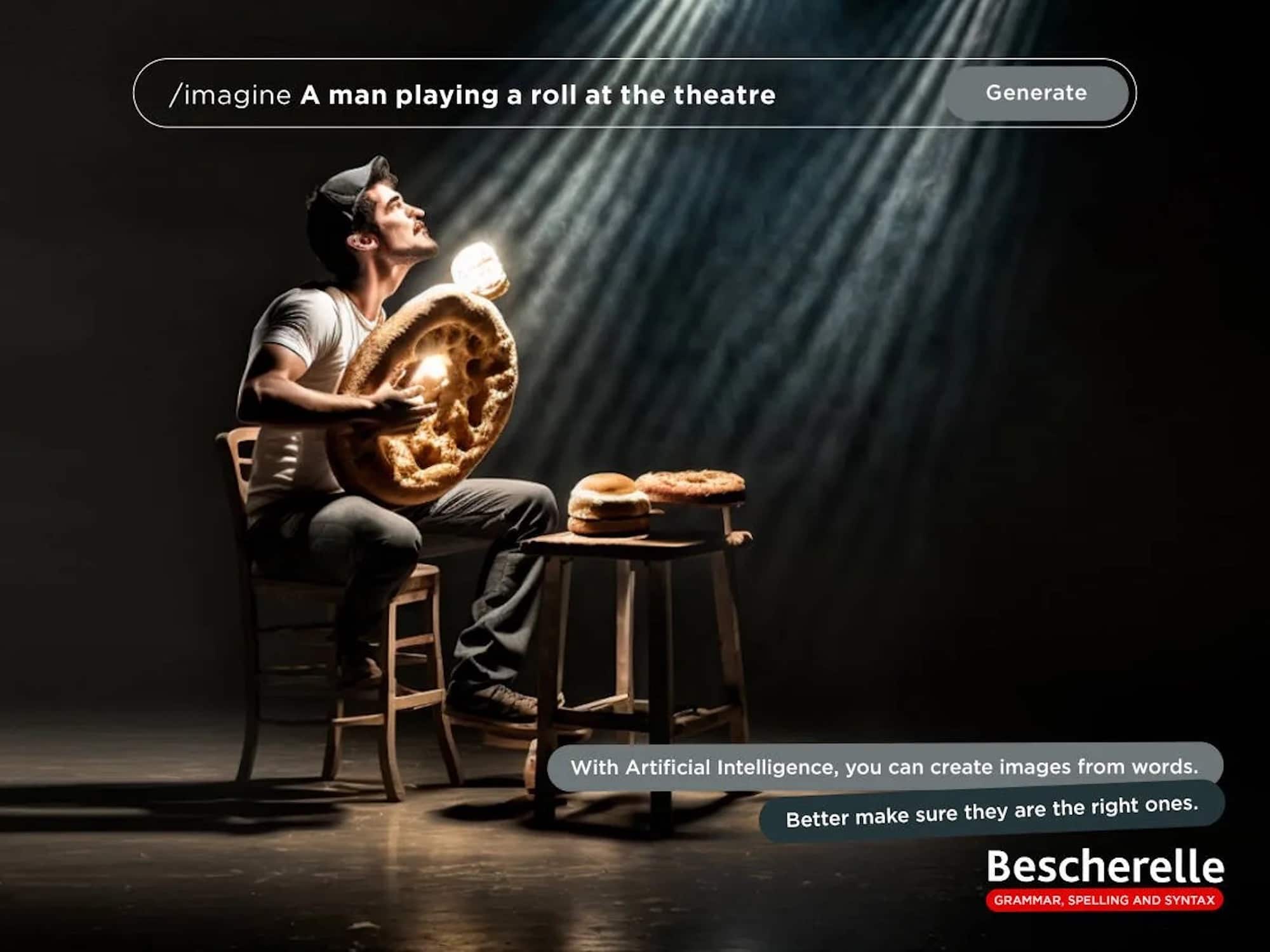 Bescherelle se moque de l'IA pour rappeler l’importance de l'orthographe