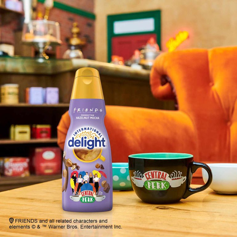 Danone lance un coffee creamer inspiré de la série Friends - Creapills