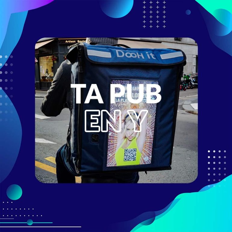 DigiBag transforme le sac des livreurs en média pour augmenter leurs ...