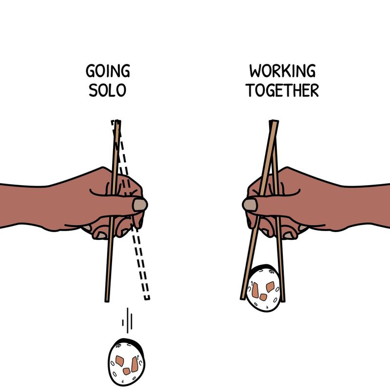 50 illustrations minimalistes et inspirantes du créatif Jun Han Chin