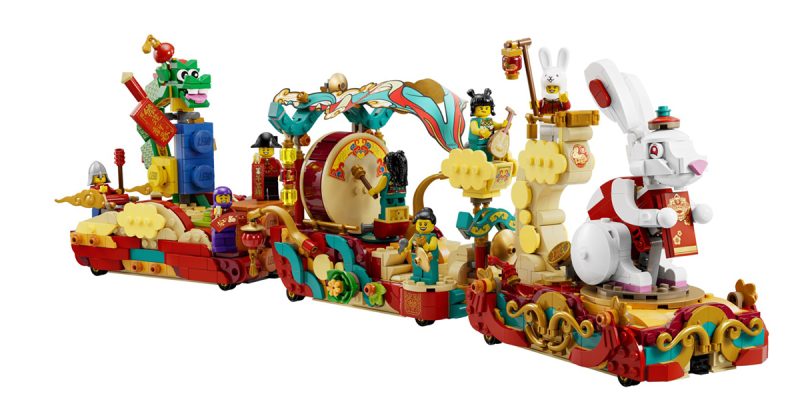 LEGO célèbre le nouvel an lunaire chinois avec des décorations festives
