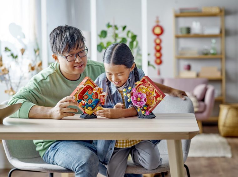 LEGO célèbre le nouvel an lunaire chinois avec des décorations festives