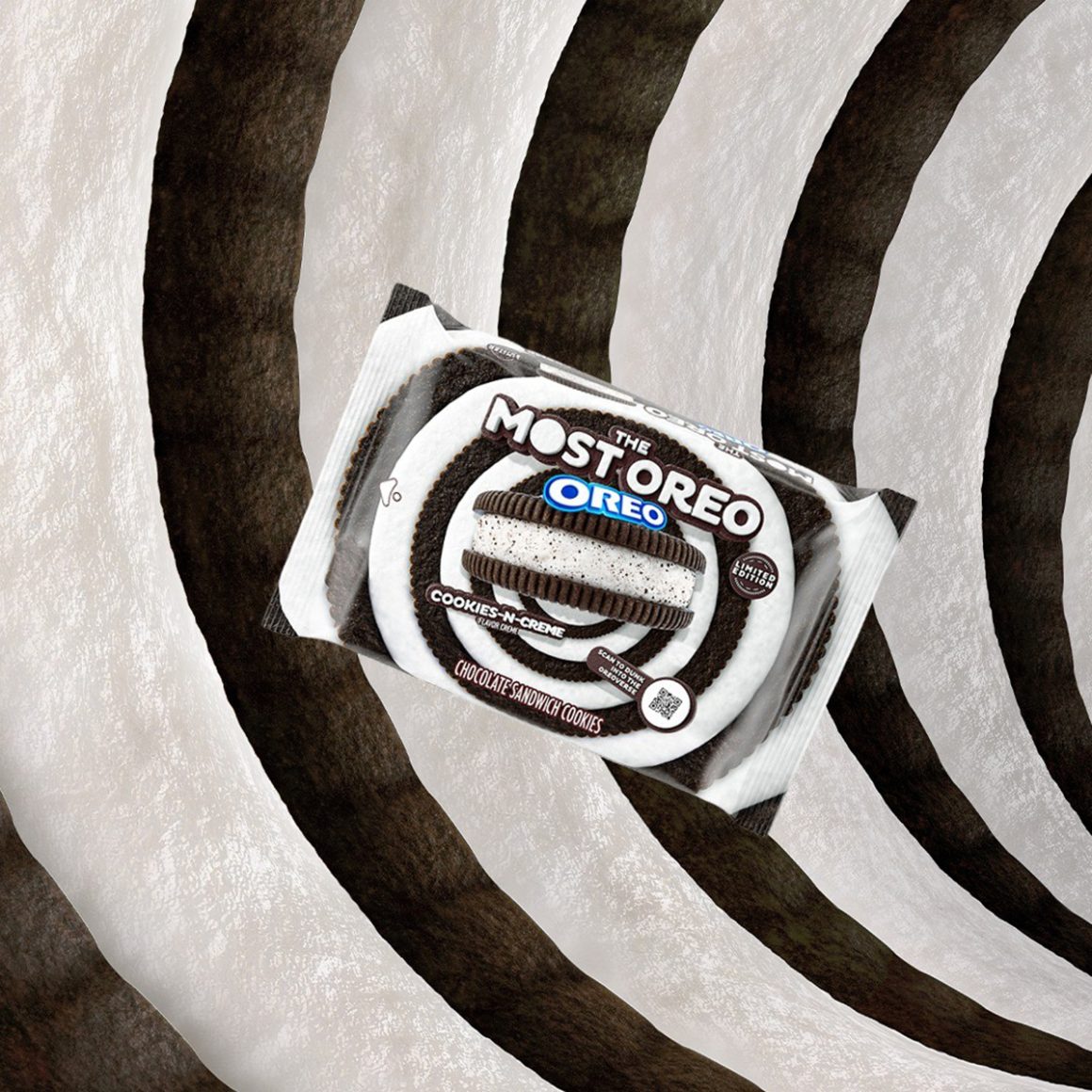 Oreo commercialise des cookies fourrés à la crème saveur... Oreo