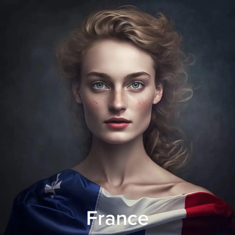 À l’aide d’une IA, il représente 50 pays du monde comme s’ils étaient ...